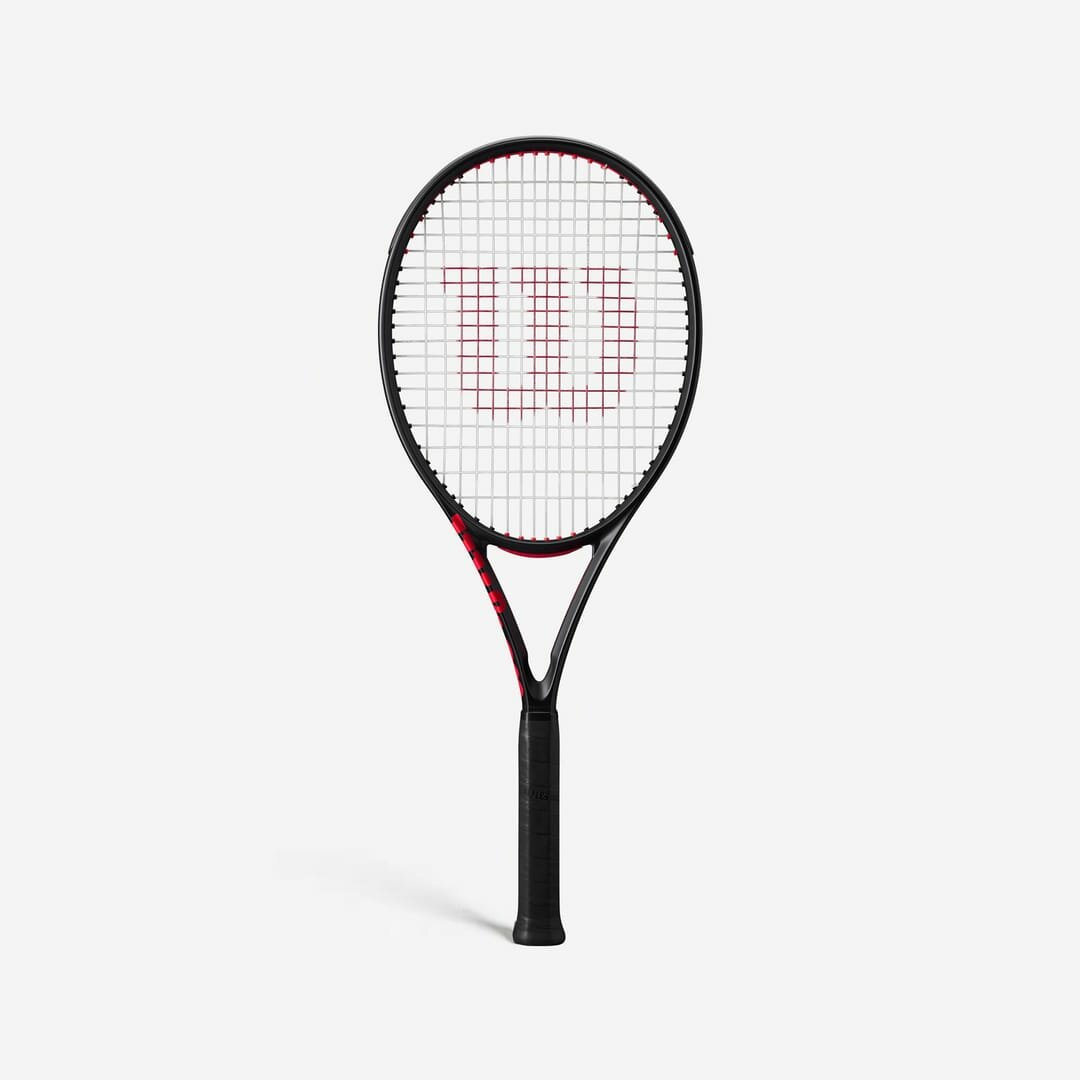 DECATHLON ракетка для большого тенниса Wilson Clash 100 L V3, черный, оранжевый, grip 2