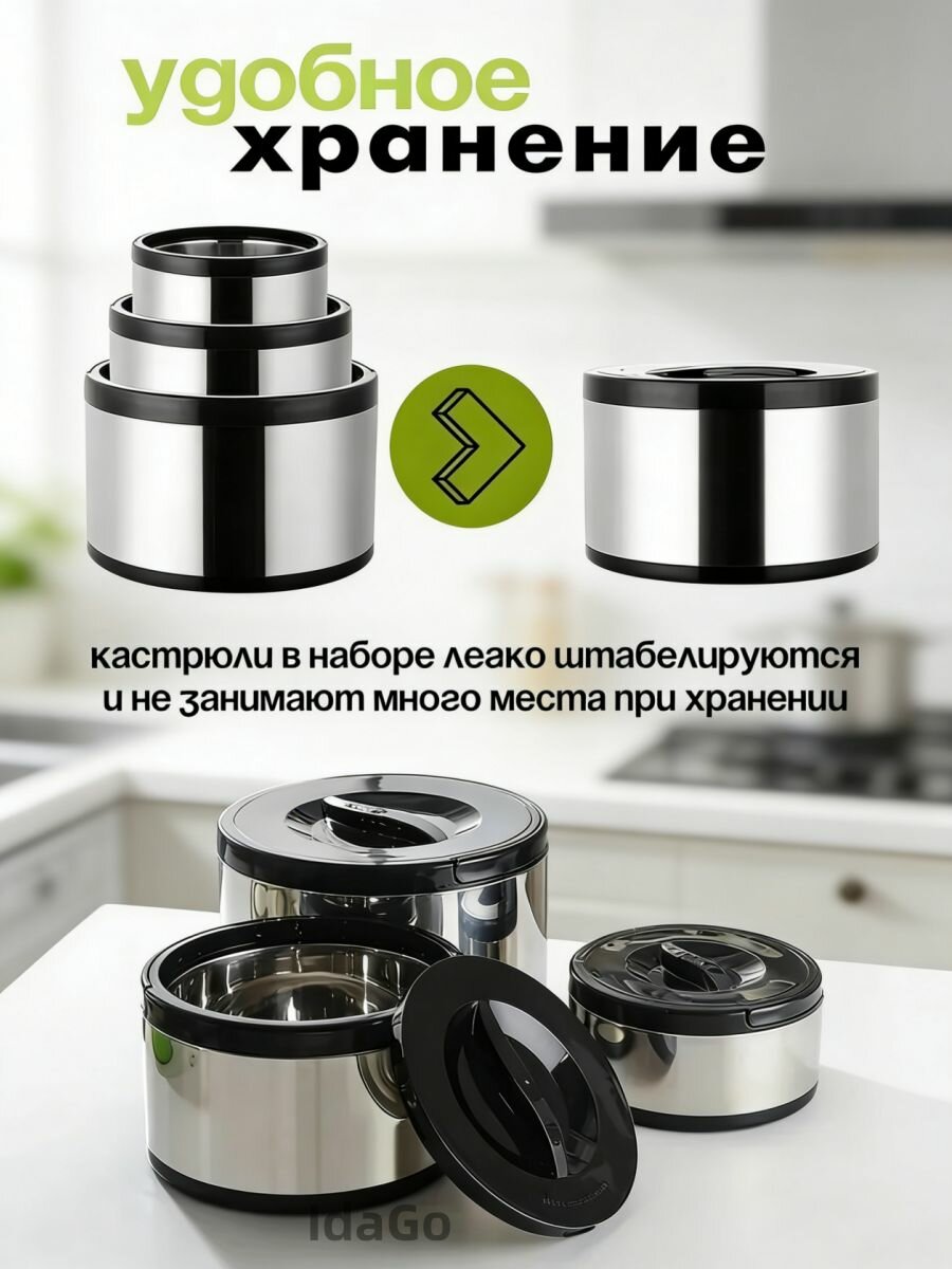 Термокастрюля 8 л л. — фото 1
