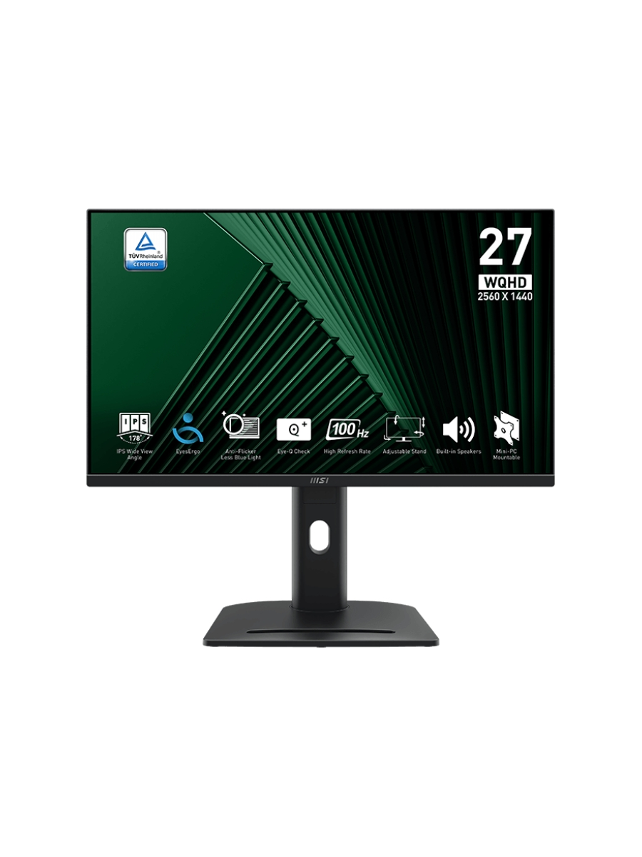 27 Монитор MSI Pro MP275QPG 27 IPS 100 Гц 2xHDMI 1xDP