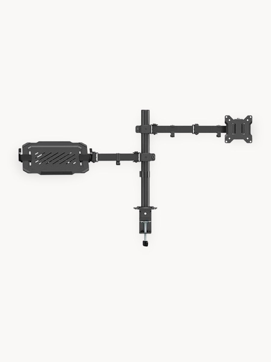 Кронштейн для монитора с ноутбуком Ridberg LDT110-C024ML (Black)