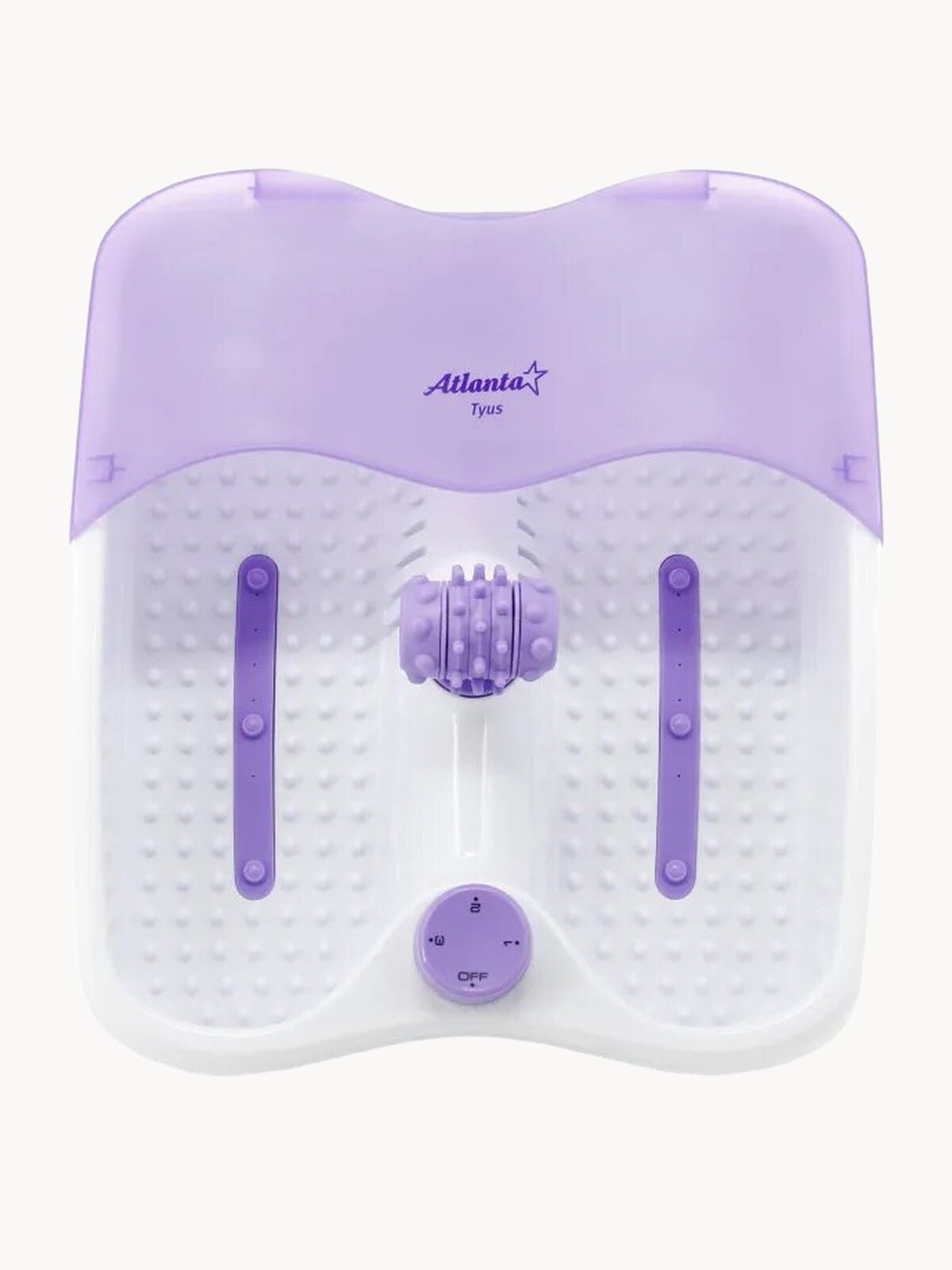 Ванночка гидромассажная Atlanta ATH-6413, акупунктурный, вибрационный, пузырьковый массаж, 75Вт