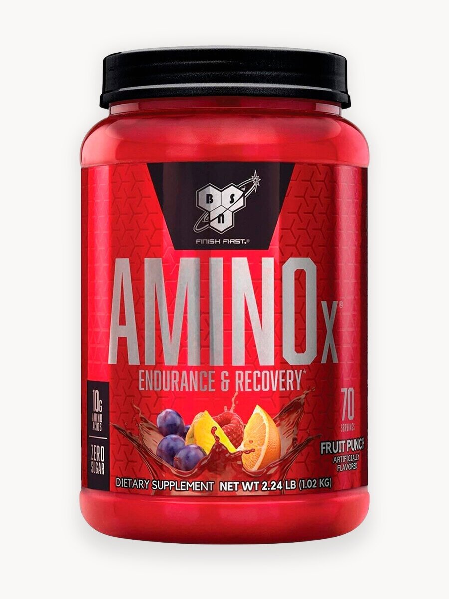 Комплекс аминокислот BSN Amino X 1002 гр Фруктовый Пунш, спортивное питание, порошок