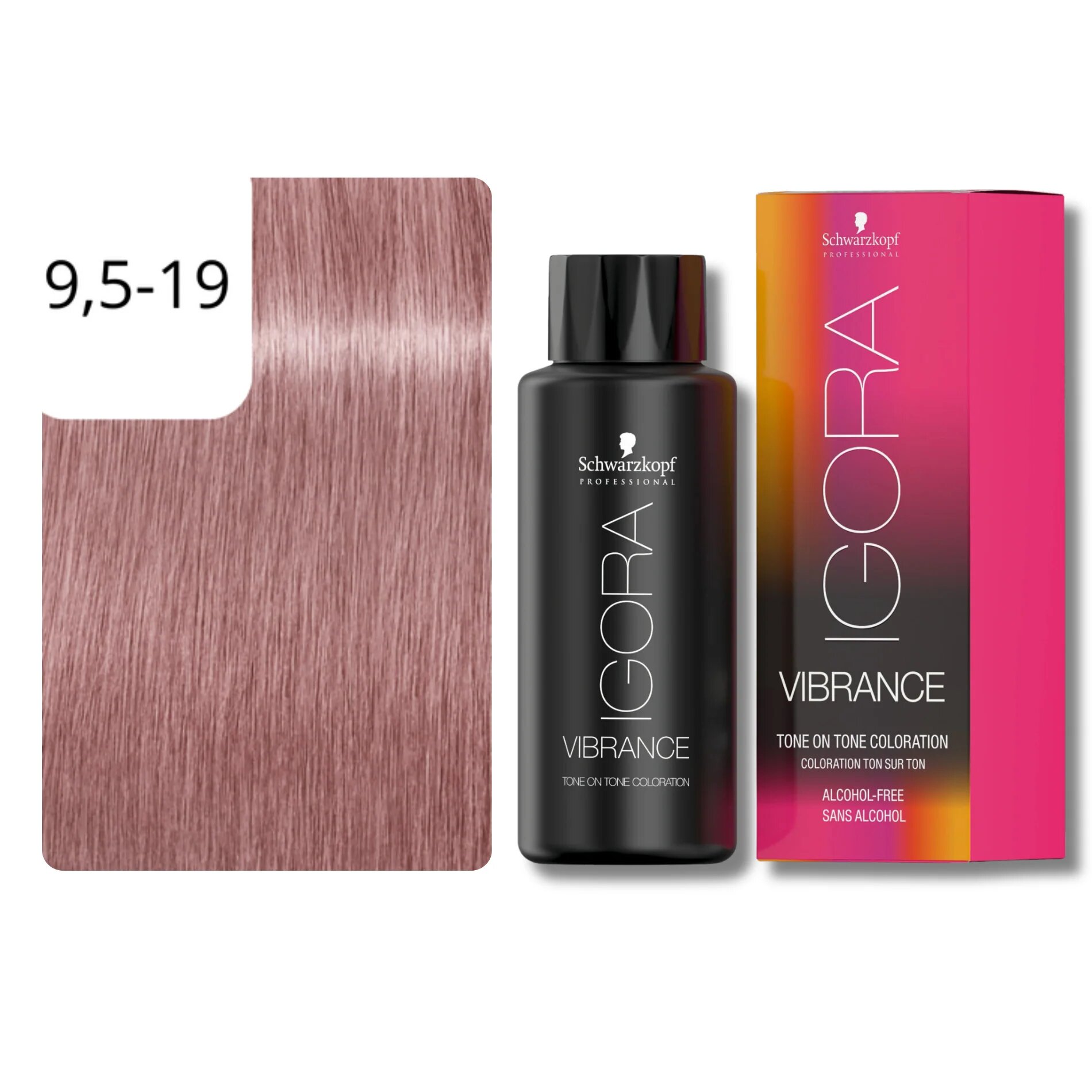 Schwarzkopf IGORA Vibrance 9,5-19 Светлый блондин пастельный фиолетовый Краска для волос 60мл