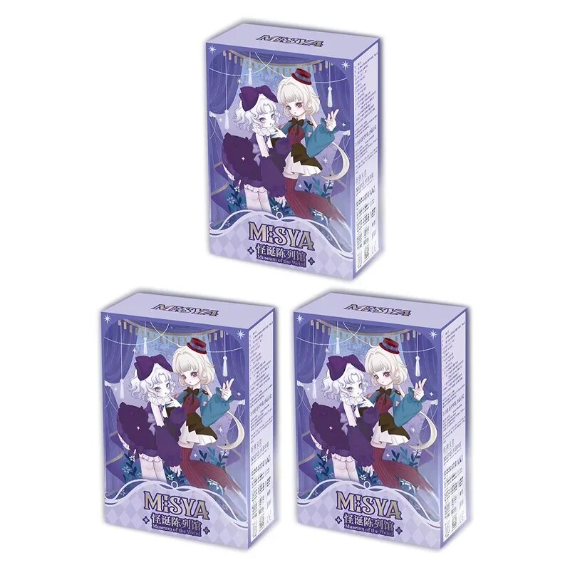 Коллекционная фигурка Misya Museum Of The Weird Series 1/8 BJD Фиолетовый, 3 Blind boxes