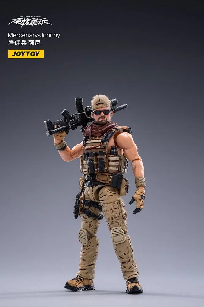 Подвижная фигурка JOYTOY Hardcore Coldplay 1/18 Action Figures Mercenary-Johnny Model Toy Gift Free Shipping