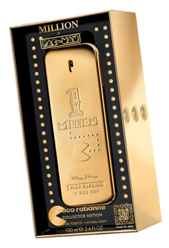 Paco Rabanne 1 Million Pac Man Collector Edition / мужская туалетная вода 100 мл
