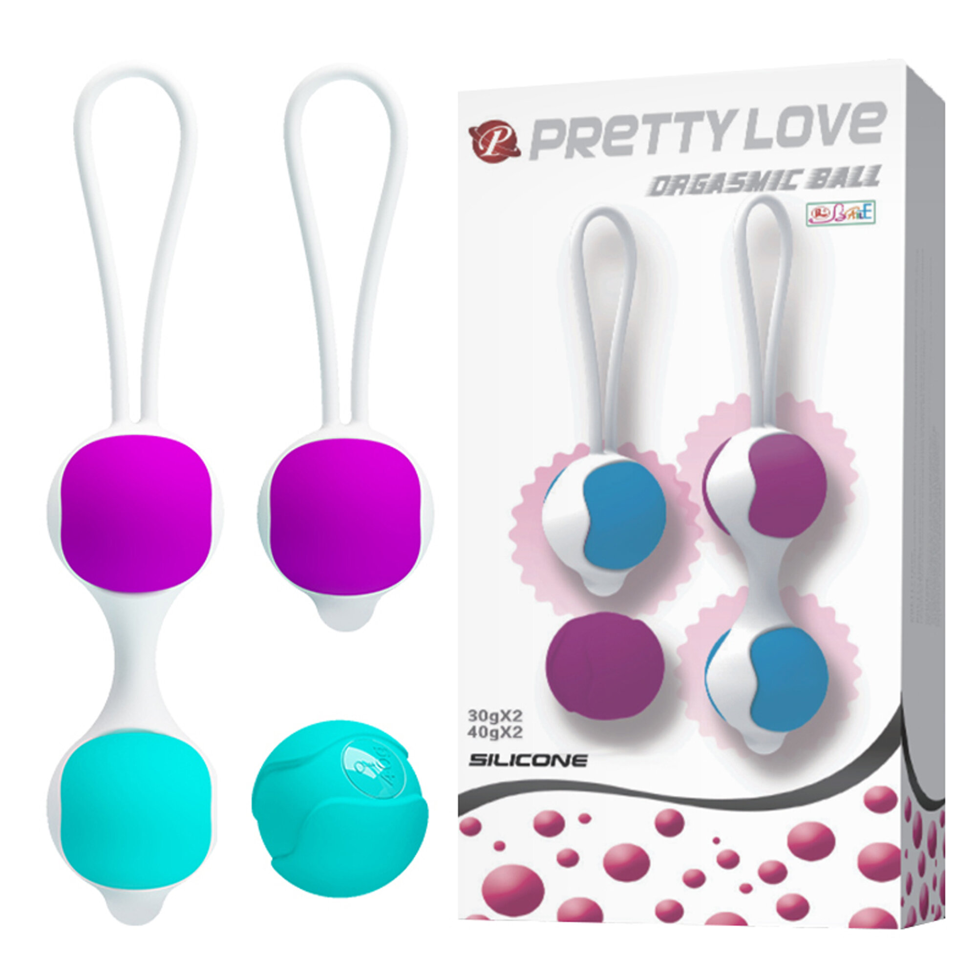 Orgasmic Ball вагинальные шарики со смещенным центром тяжести, BI-014265