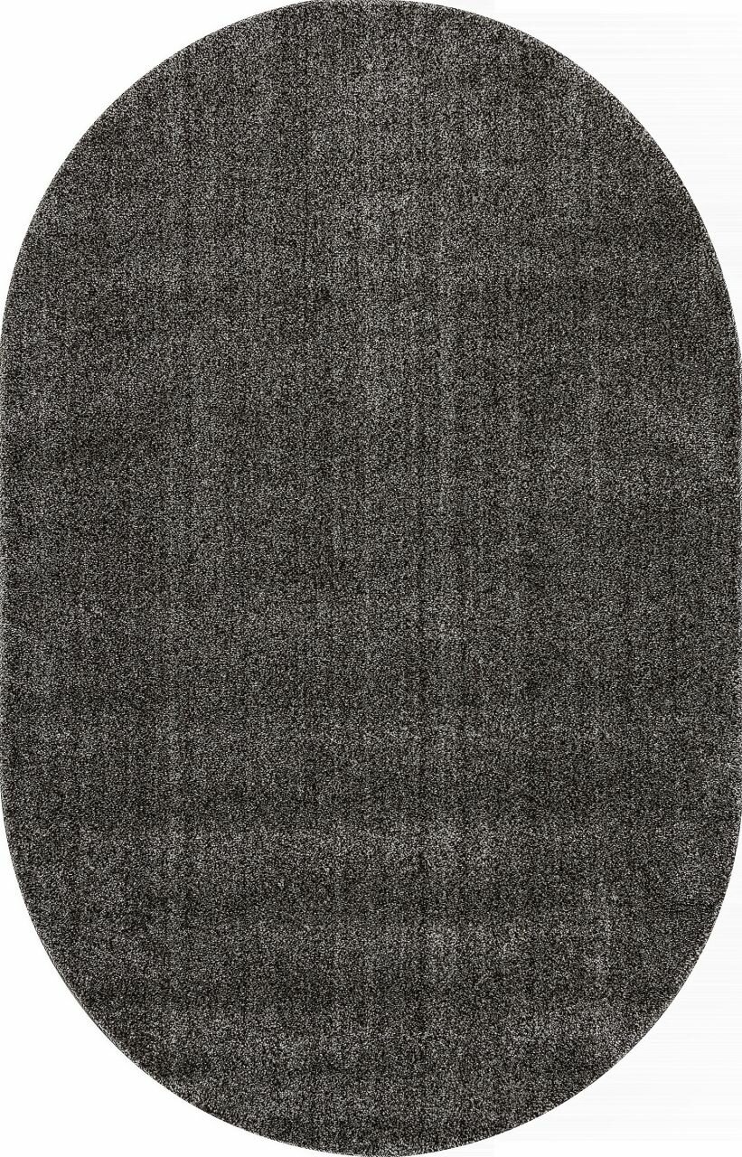 Ковер Однотонный Овал brown 1.2x1.8м
