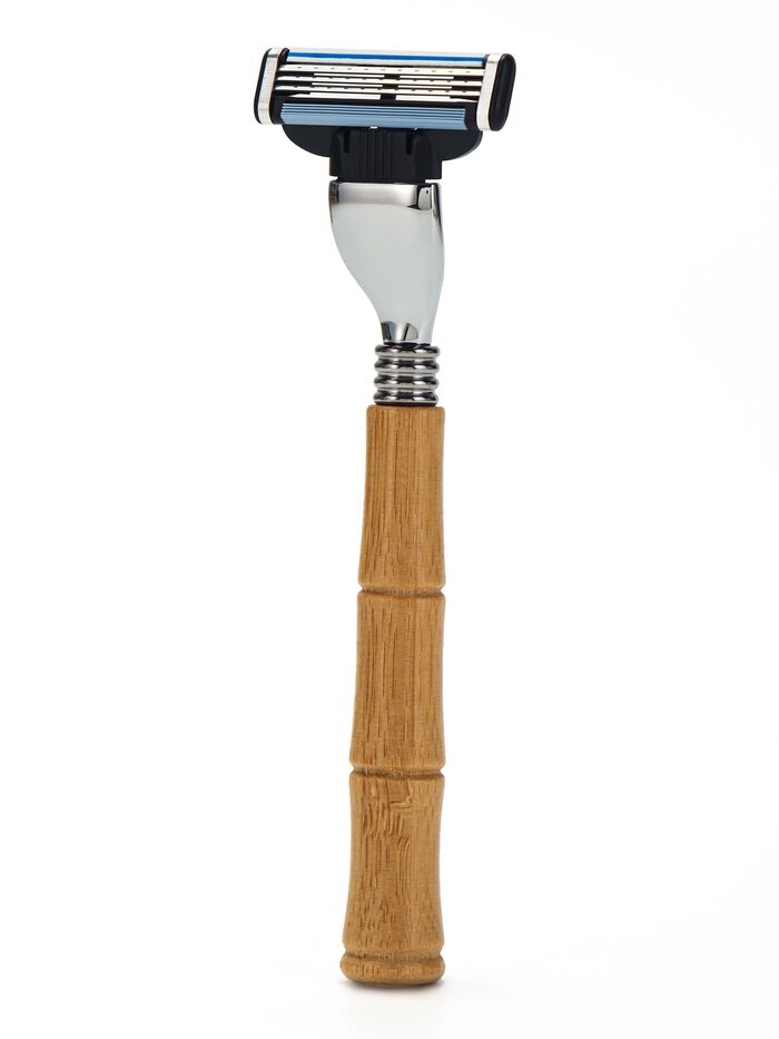 Бамбуковая бритва, совместима с известными брендами