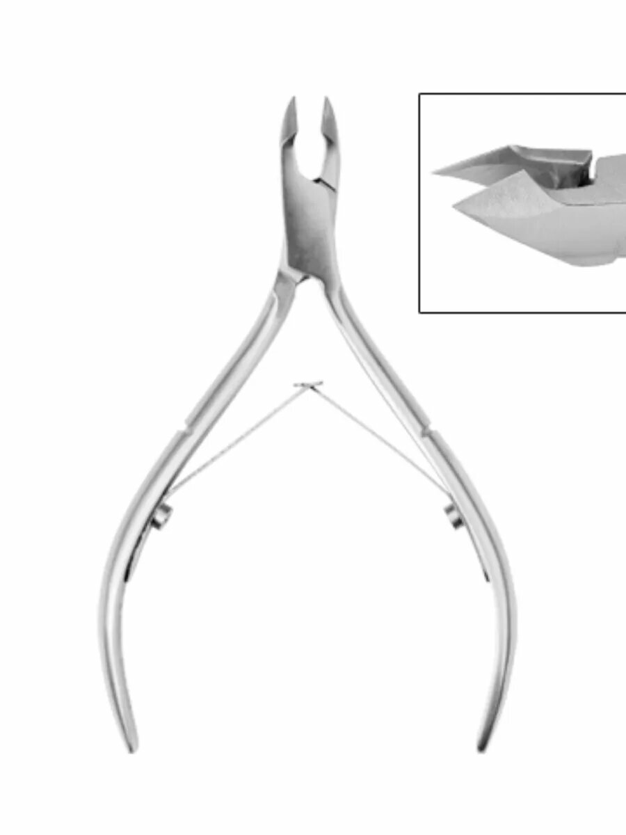 Кусачки для кутикулы Irisk Premium KD-55, ручная заточка, длина лезвия 5,5мм