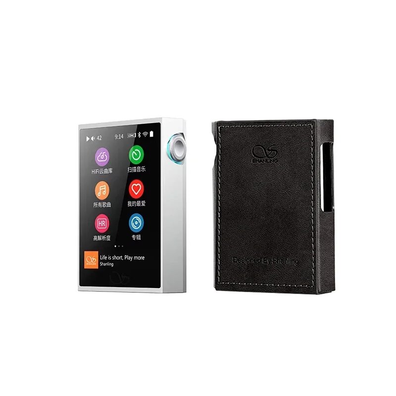 SHANLING M1 PLUS Музыкальный плеер Черный, M1plus Slv BLKcase