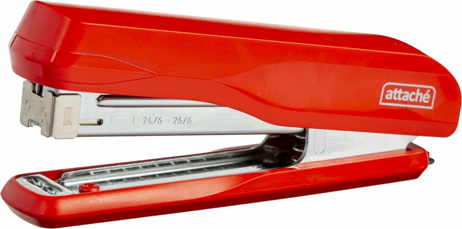 Степлер Attache MSR2430 (№24/6-26/6) до 30 листов, металл, красный
