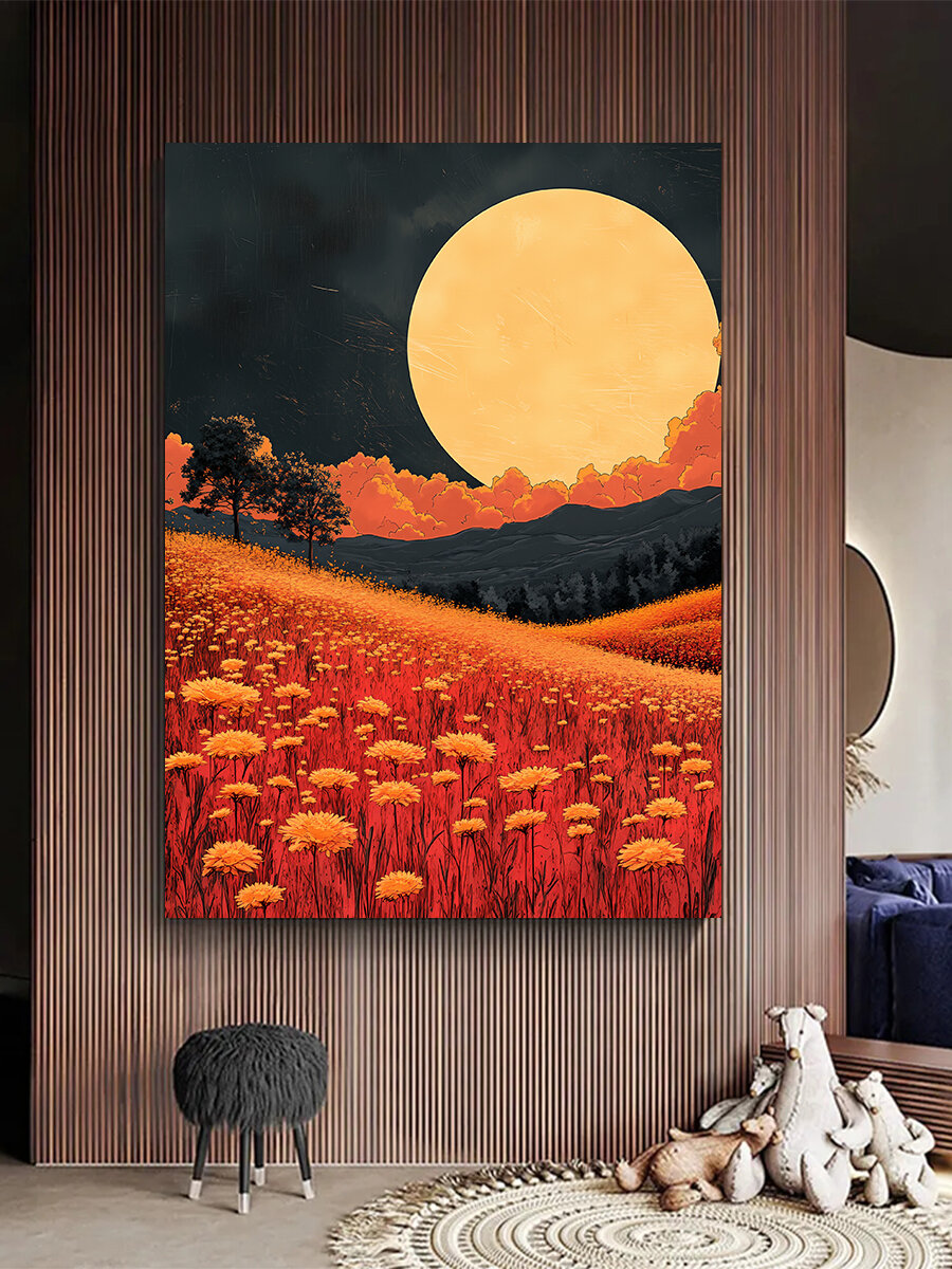 Картина пейзаж / природа, картина в интерьер / на стену, 60х80 см.