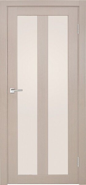 Межкомнатная Дверь Verda Z-5 Лиственница Кремовая со Стеклом Сатинат Белый 2000х700мм (Полотно 1шт) / Верда.