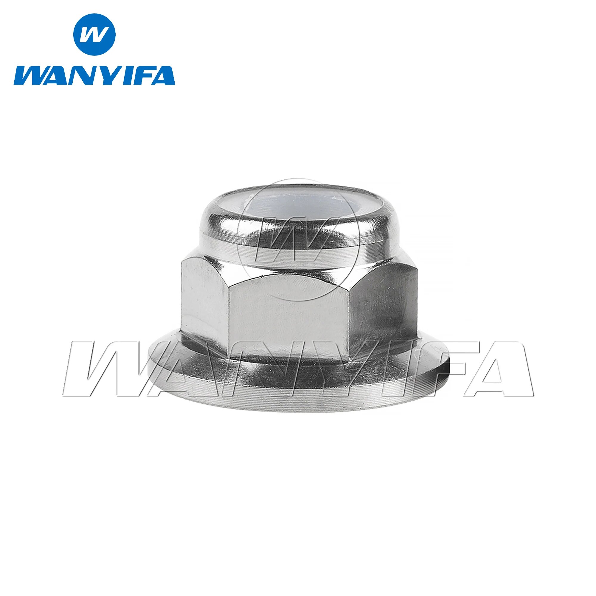 Титановые гайки Wanyifa M6 M8 M10 M12 M14 M10 Pitch 1.5mm, Flange-1