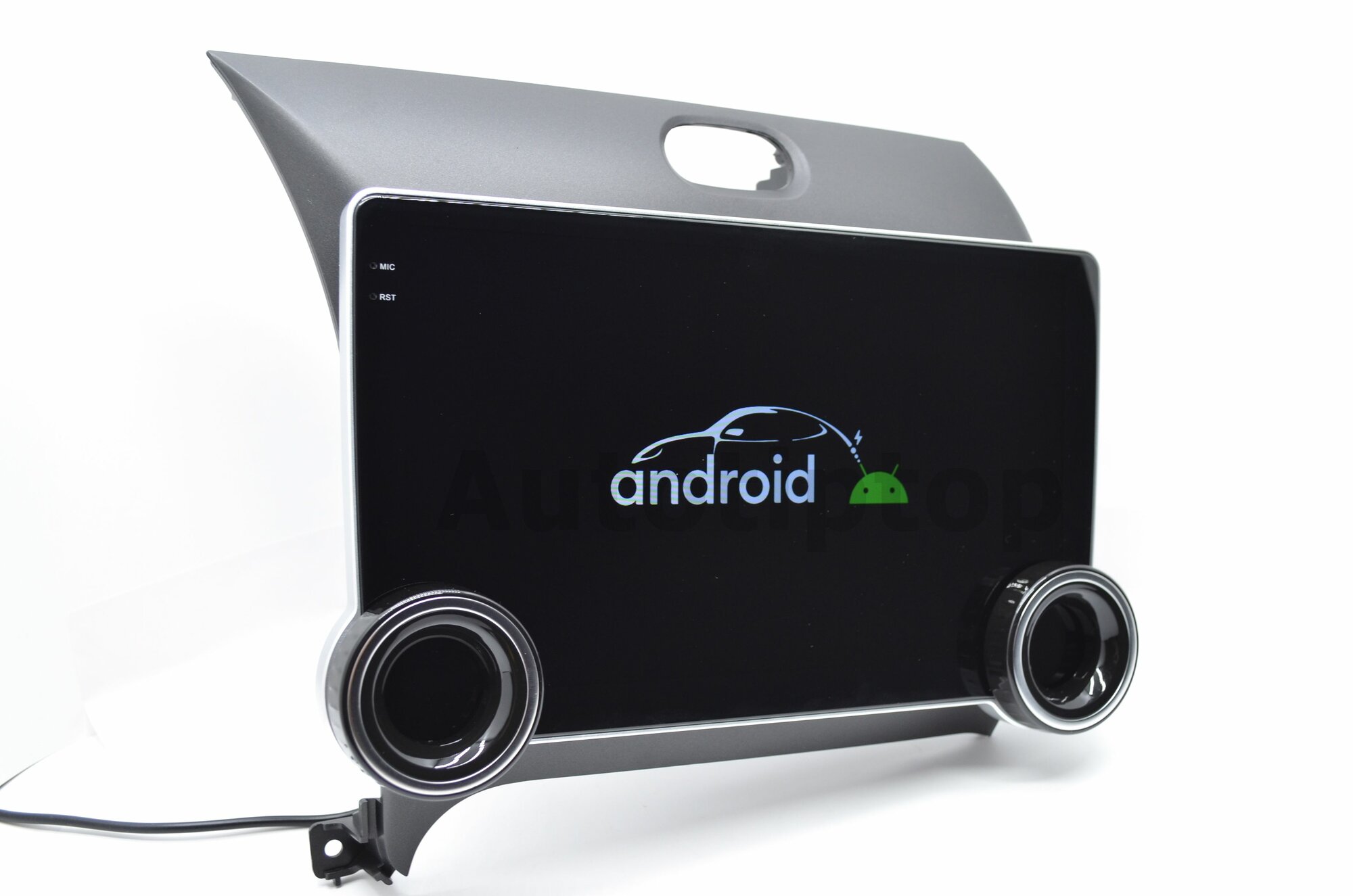 Большая магнитола Tesla A133 4/64 с крутилками Kia Cerato 3 2013-2019