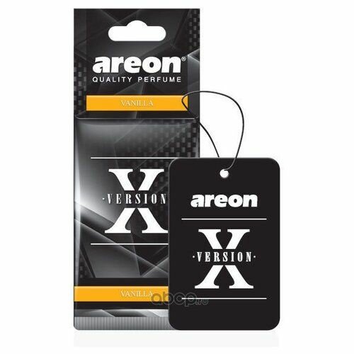 Ароматизатор AREON REFRESHEMENT X-VERSION бумажный Ваниль AXV-002 (мин. упак.10шт) AREON 704AXV002
