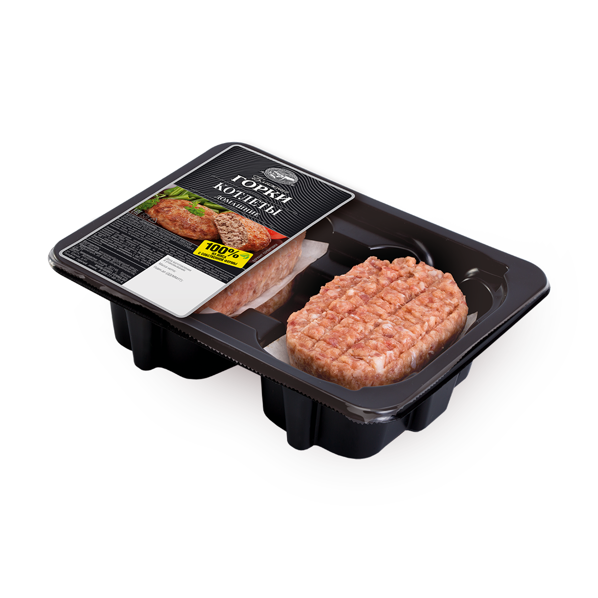 Котлеты Домашние "Ближние Горки", свинина, 400 граммов, 1 упак.