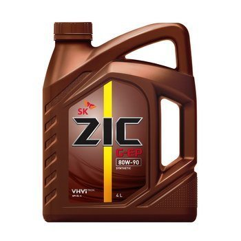 Масло трансмиссионное ZIC G-4 ЕР 80w90 (4л) 162625