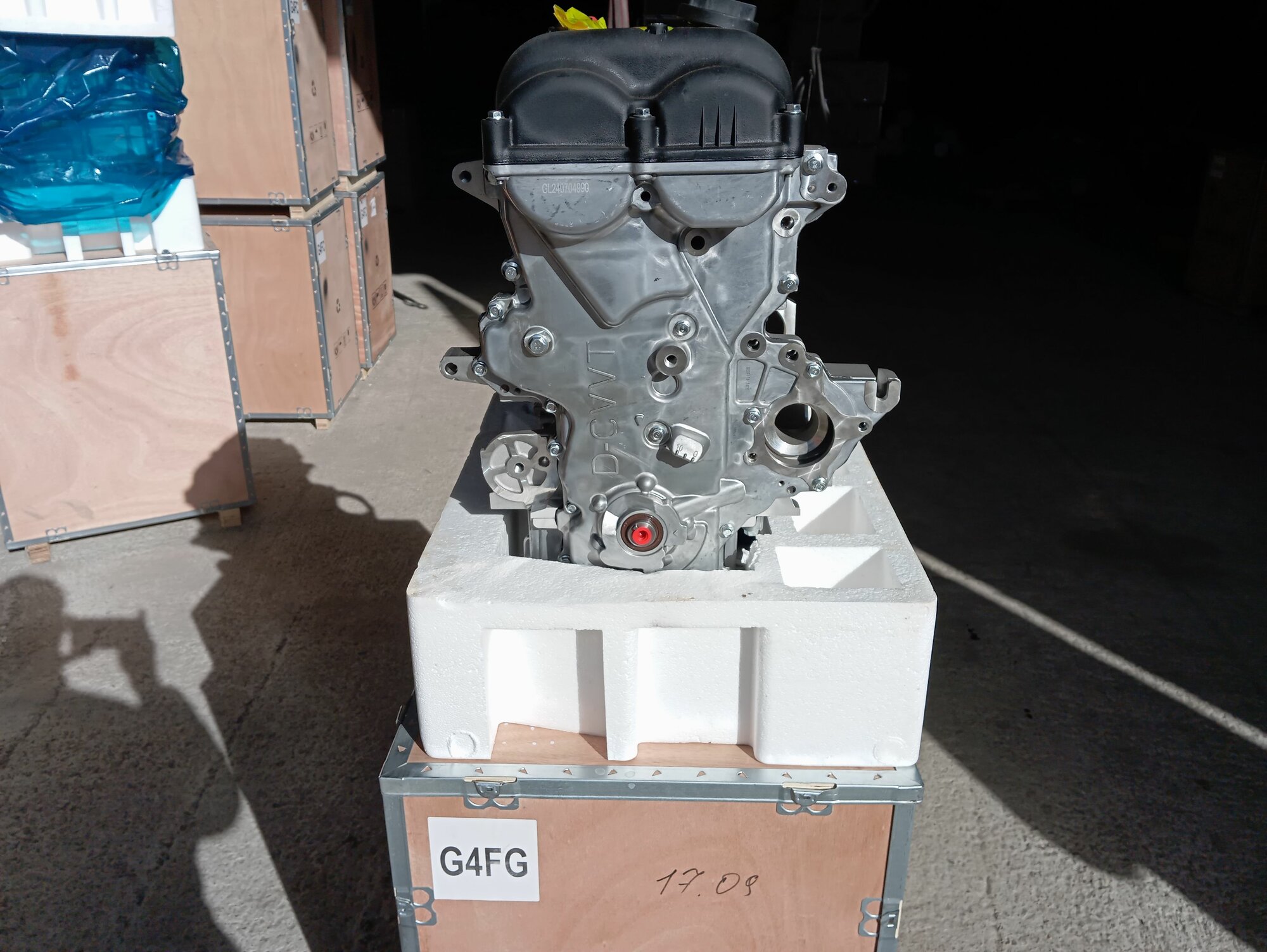 Двигатель новый PROMOTOR G4FG, для Hyundai/Kia, новый, с документами