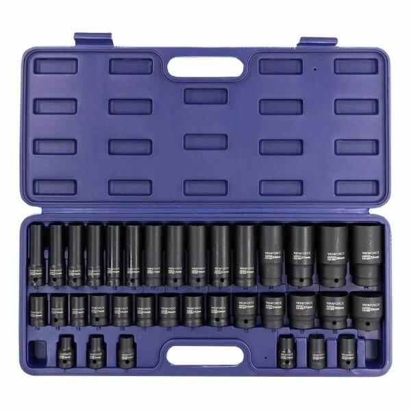 Головки, набор 35пр, 1/2" (6гр.) YATAFORCE