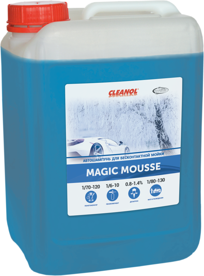 Автошампунь Cleanol Magic Mousse 22 Кг.
