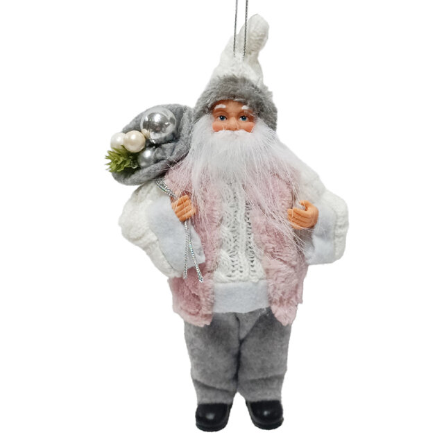 Елочная игрушка Санта Клаус - Волшебник из Харрикейна 20 см, подвеска, Due Esse Christmas (Ду Эссе Кристмас), XNA22022791