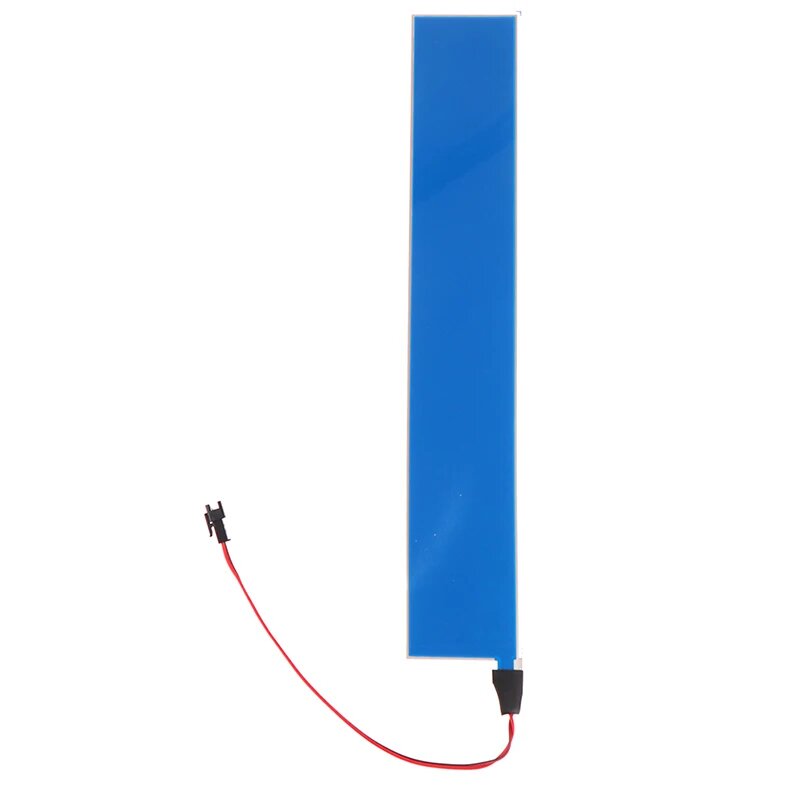 Гибкая световая панель EL, электролюминесцентная задняя световая полоса, лампа для домашней вечеринки в автомобиле, 30,3x5,3 см