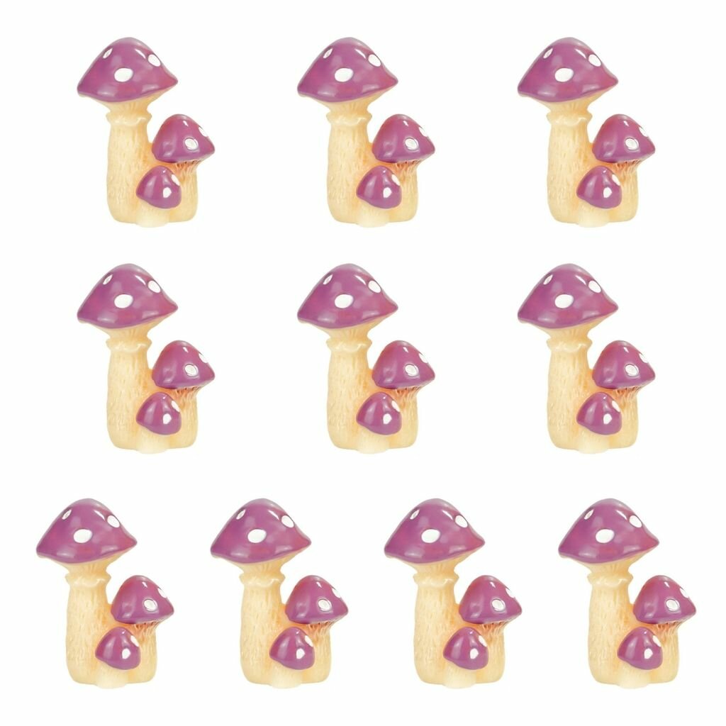 1 упаковка из 10 штук, имитация грибного микро-ландшафтного декора-№ 16 mushroom