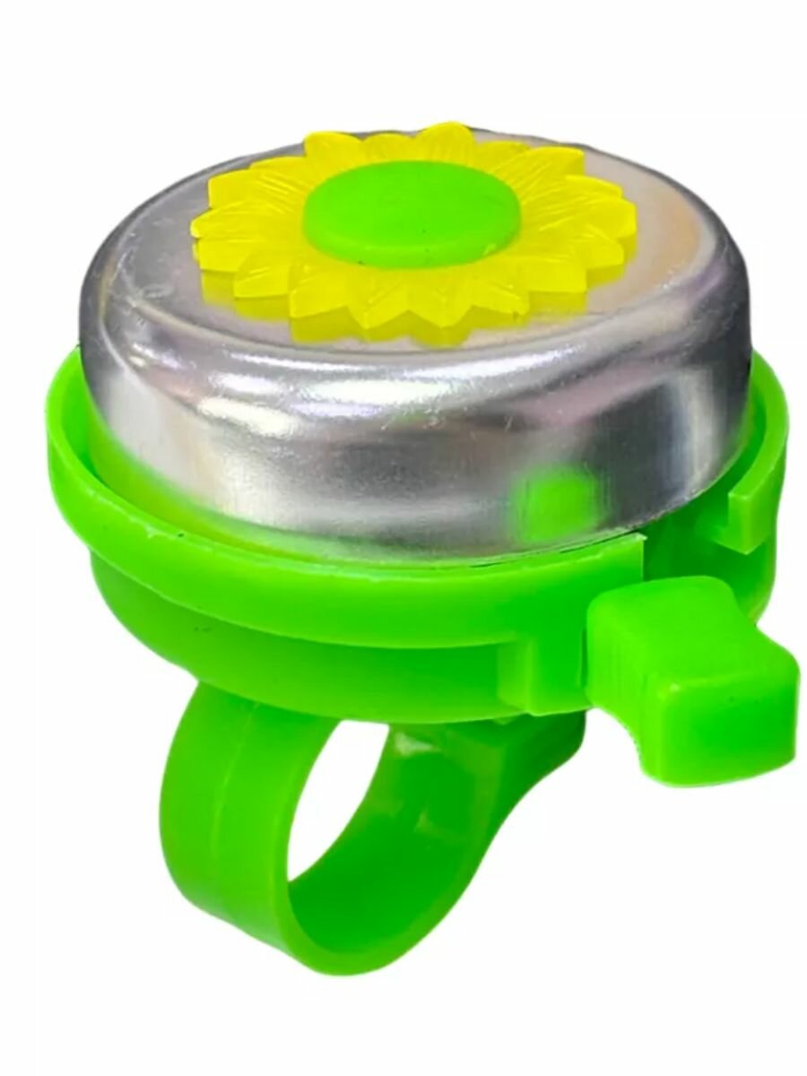 Звонок 3035-26 KMS с цветочком зеленый