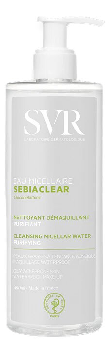 SVR Мицеллярная вода Sebiaclear Eau Micellaire Мицеллярная вода 400мл
