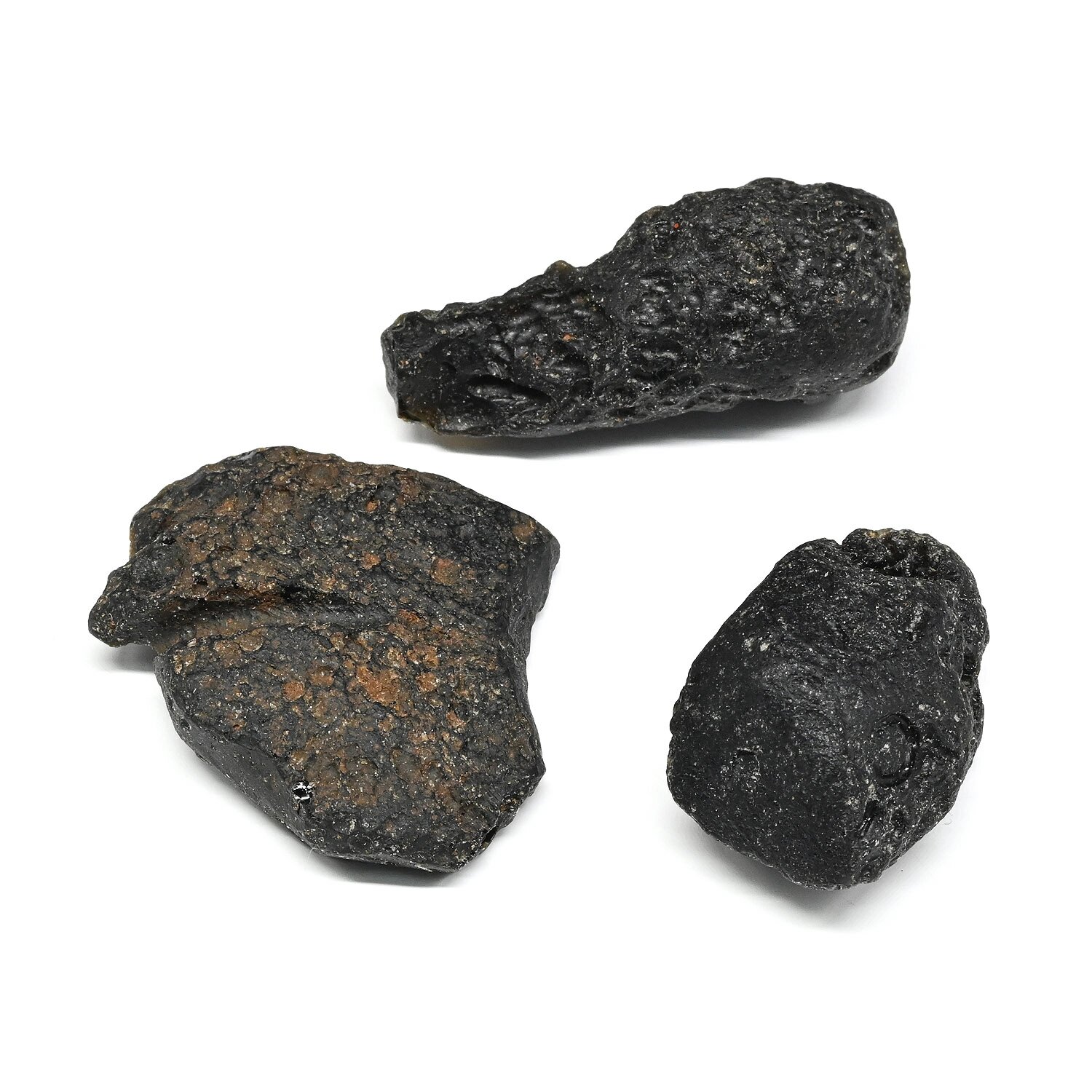 Минерал тектит, индошинит 30*21*18м, 10-14г .