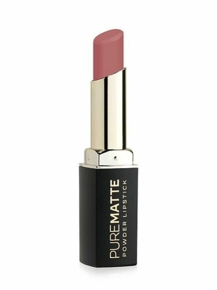 Golden Rose Помада для губ Pure Matte Powder Lipstick Матовая пудровая с гиалуроном, жожоба и витамином Е, тон 102