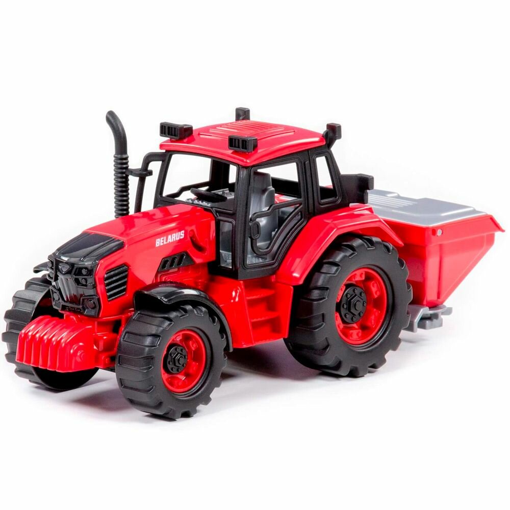 Трактор "BELARUS" для внесения удобрений, детская машинка для мальчика, пластиковая машинка-игрушка для сюжетно-ролевых игр