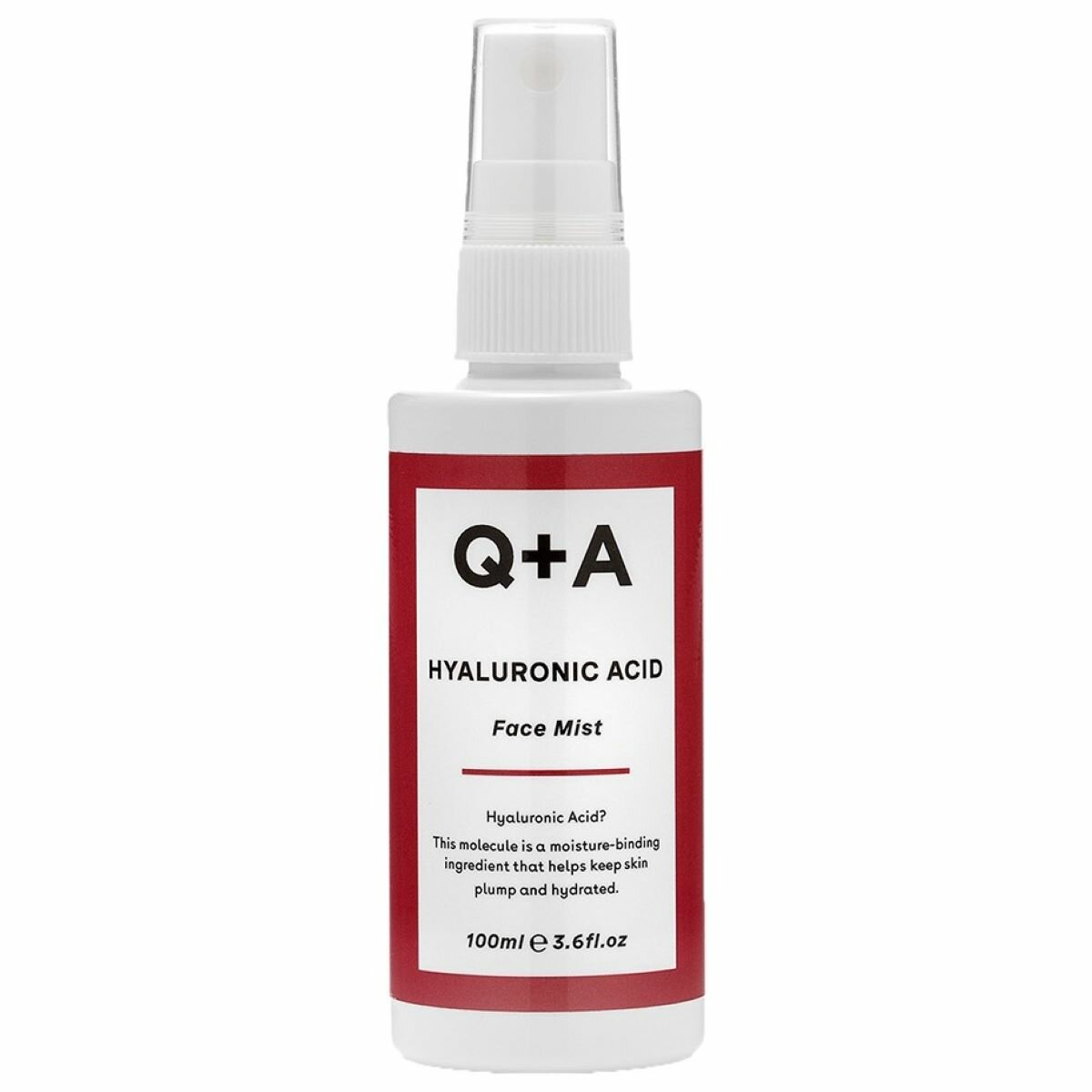 Спрей увлажняющий для лица Q+A Hyaluronic Acid Face Mist, 100 мл