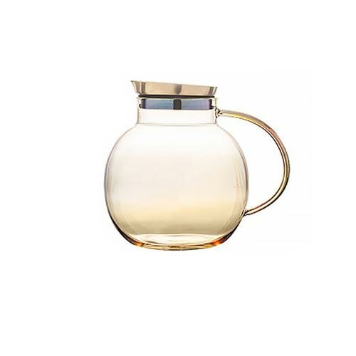 Во второй половине дня чайник в гостиной 450 мл стакан домашний 1800 мл цветочный чайник янтарный чайник 5 комплектов с подносом