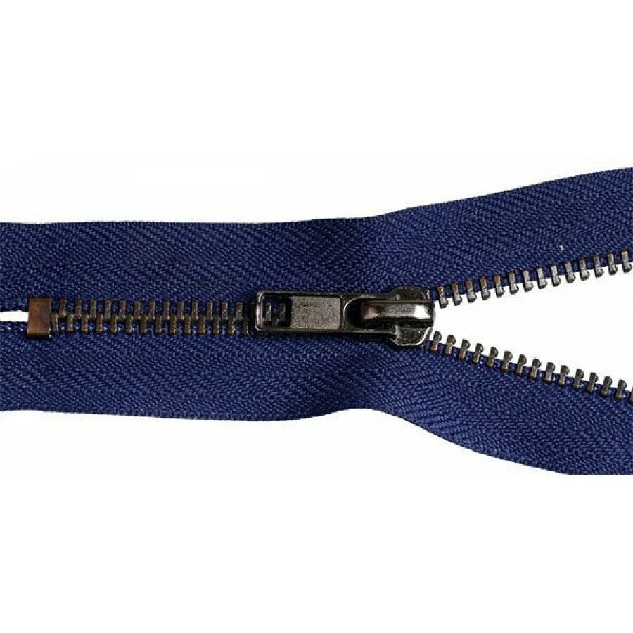 Молния MaxZipper джинсовая оксид N5, 18см н/р цв. F330 т. синий