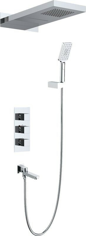 Душевой комплект Timo Petruma SX-5079/00SM С внутренней частью, хром