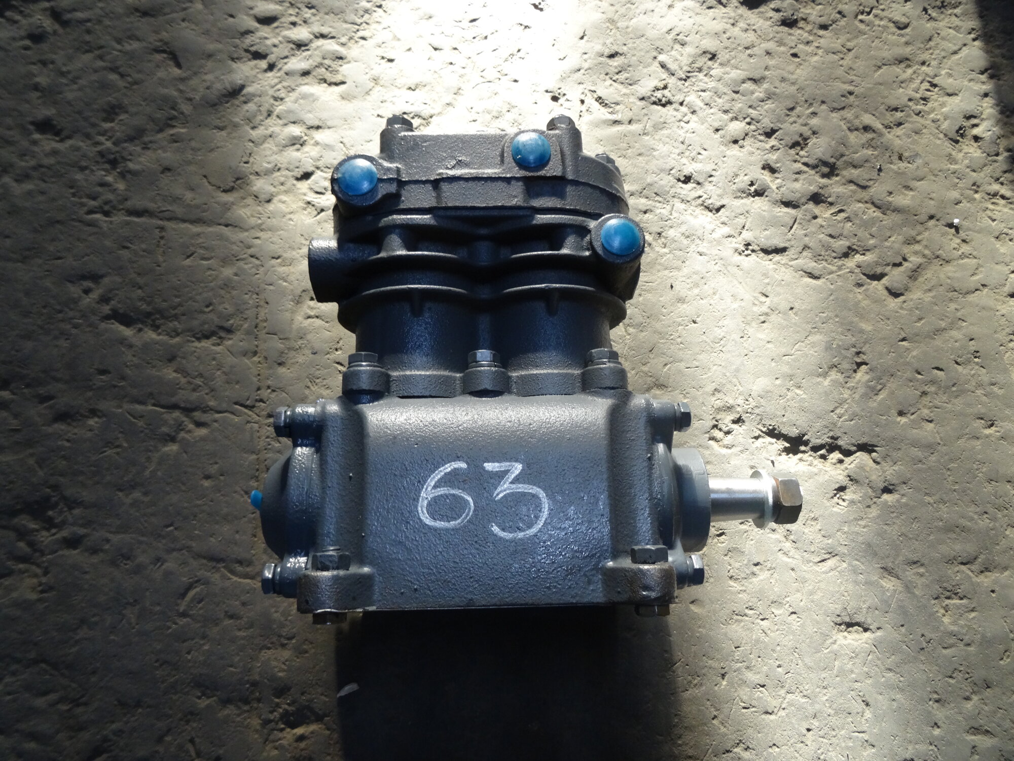 Компрессор 2-х цил. ЯМЗ-236-238 б/шкива