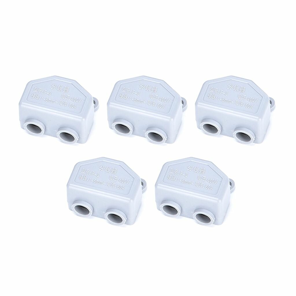 Кабельные разъемы, Быстрые электрические соединители мощности - F-3, 5 наборов,