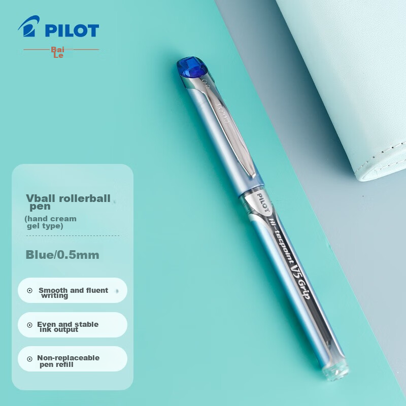 PILOT V5 Extra Fine Point Rollerball Pen Blue 0.5mm Single Pack