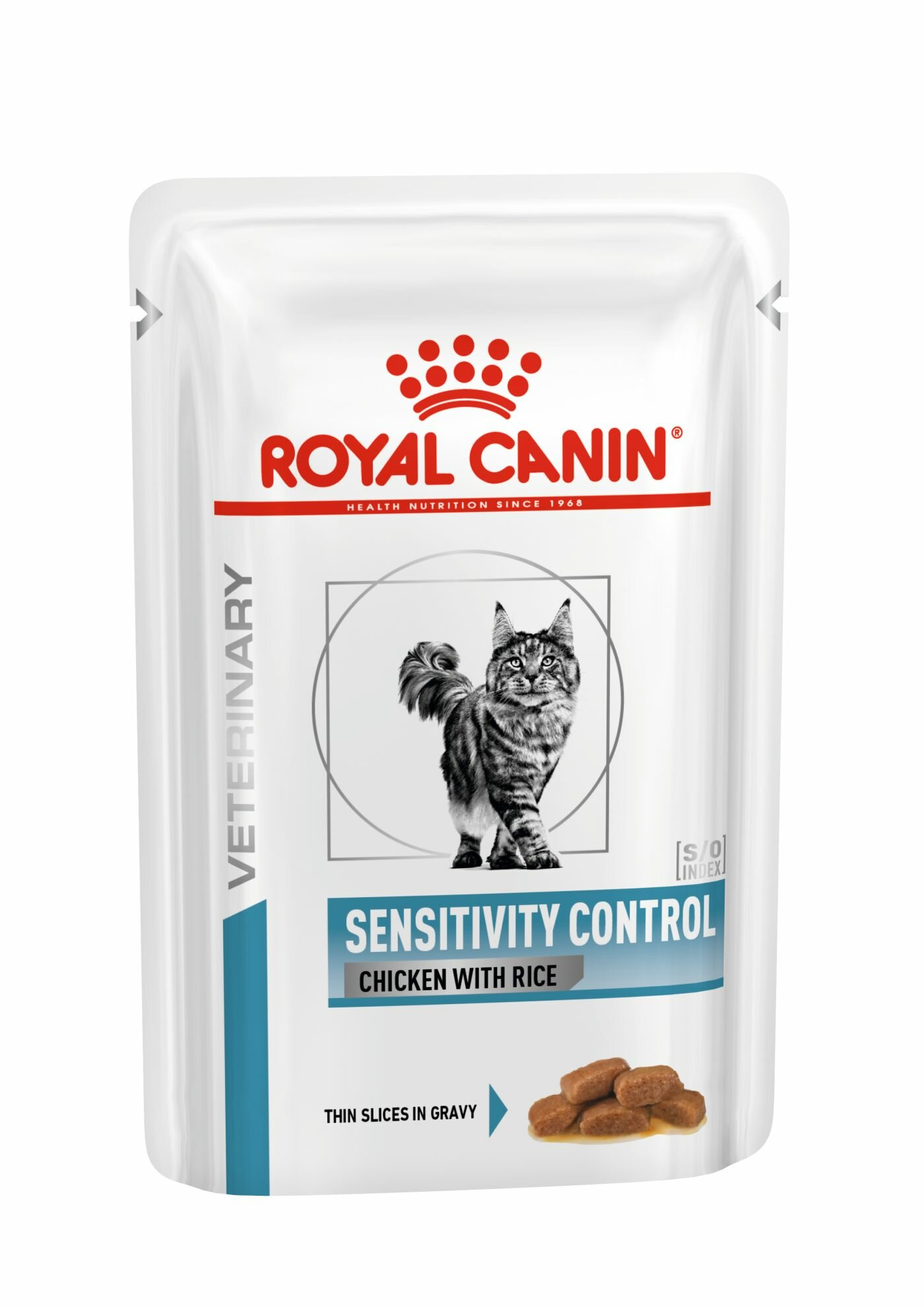 Влажный корм Royal Canin Sensitivity Control для взрослых кошек, при пищевой аллергии, в соусе, 85гр*12 шт