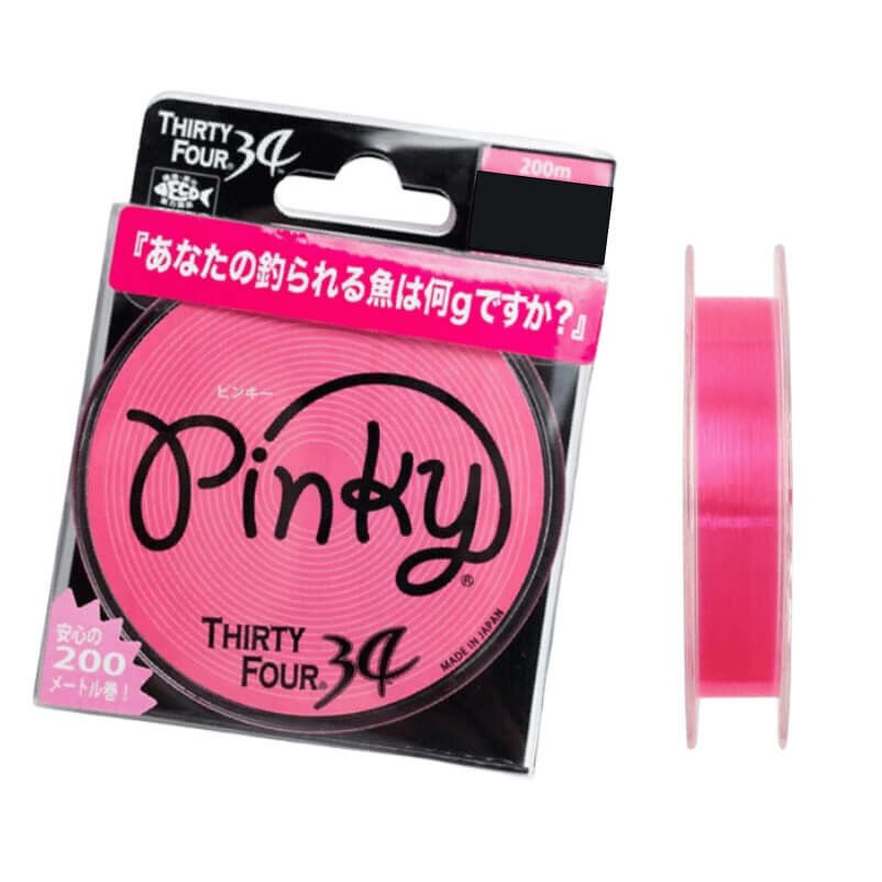 Эстер Thirty34Four Pinky 200m #0.25 550g (леска)