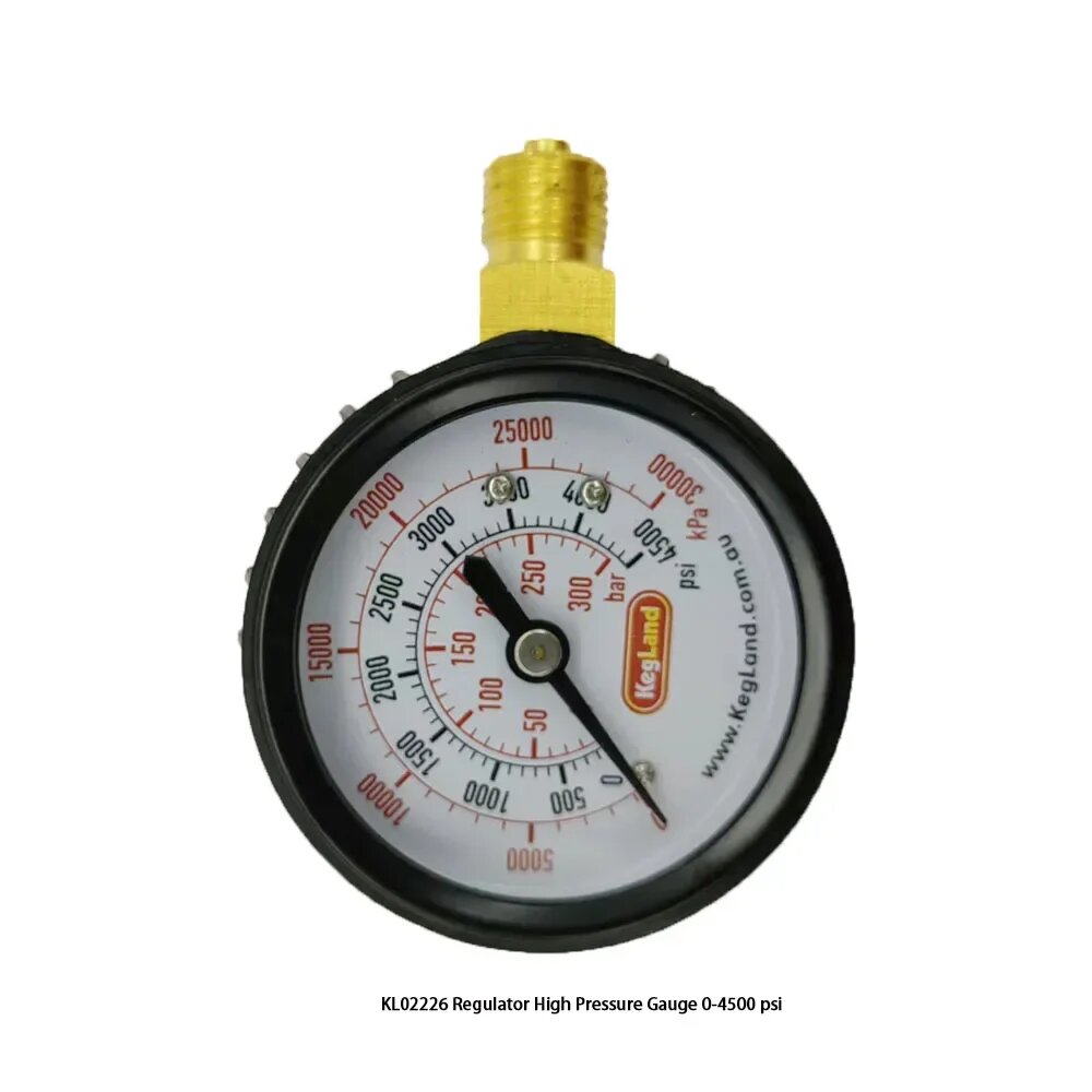 Манометр Kegland High Pressure 0-4500 PSI