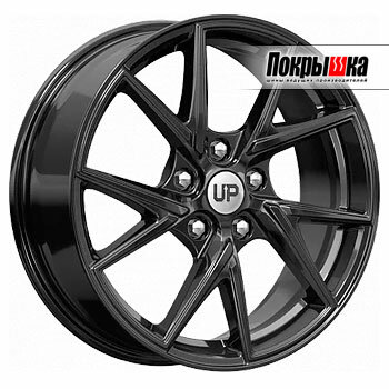 Диски литые Wheels UP Up105 7.0х17/5х114.3 D67.1 ET45.0, New Black