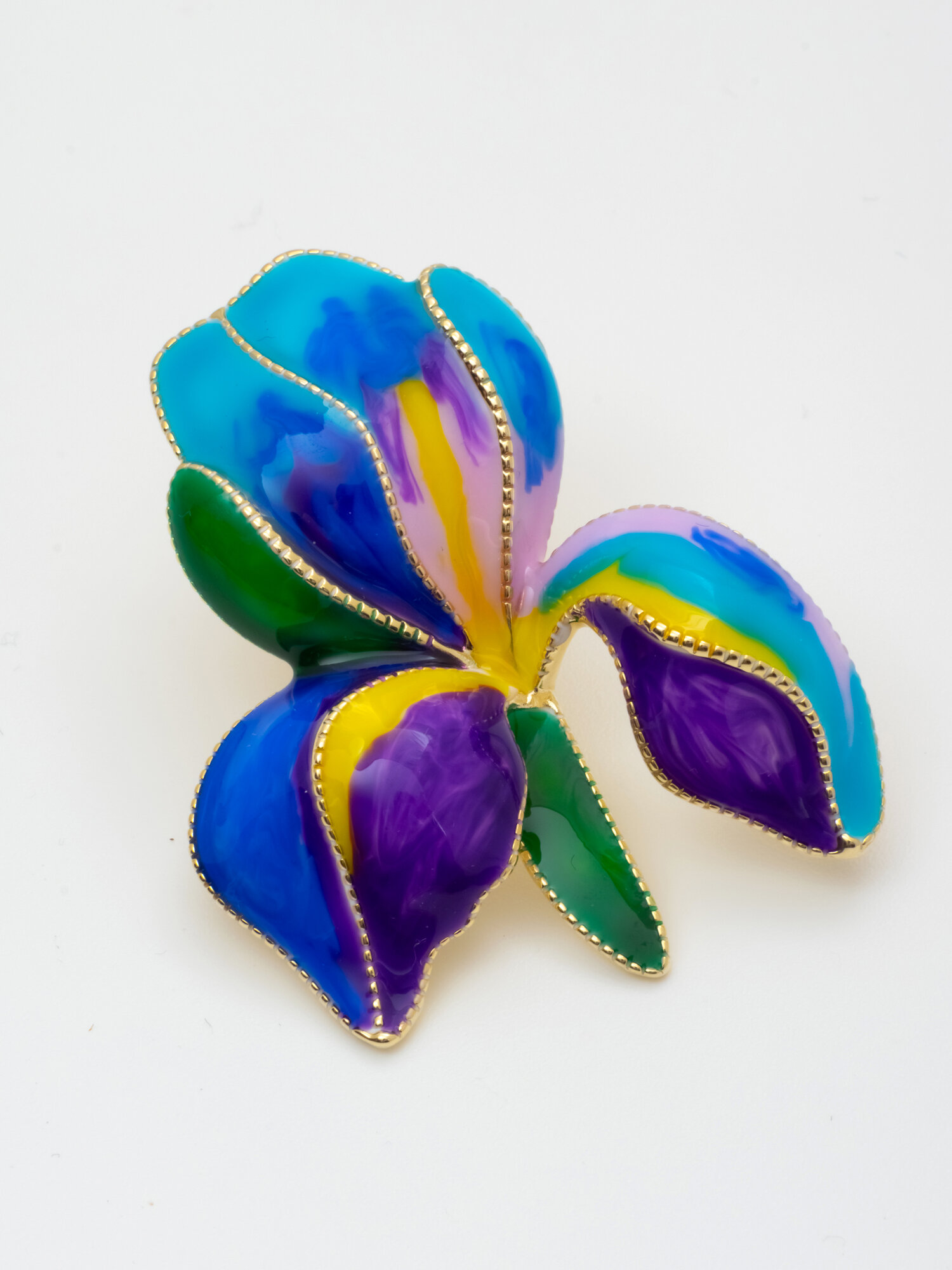 Брошь, эмаль