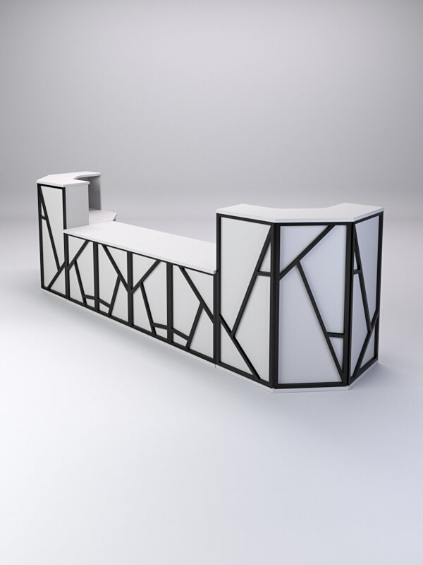 Ресепшен серии "РОК" комбо №12, Серый. Производитель товара - компания Westcom.