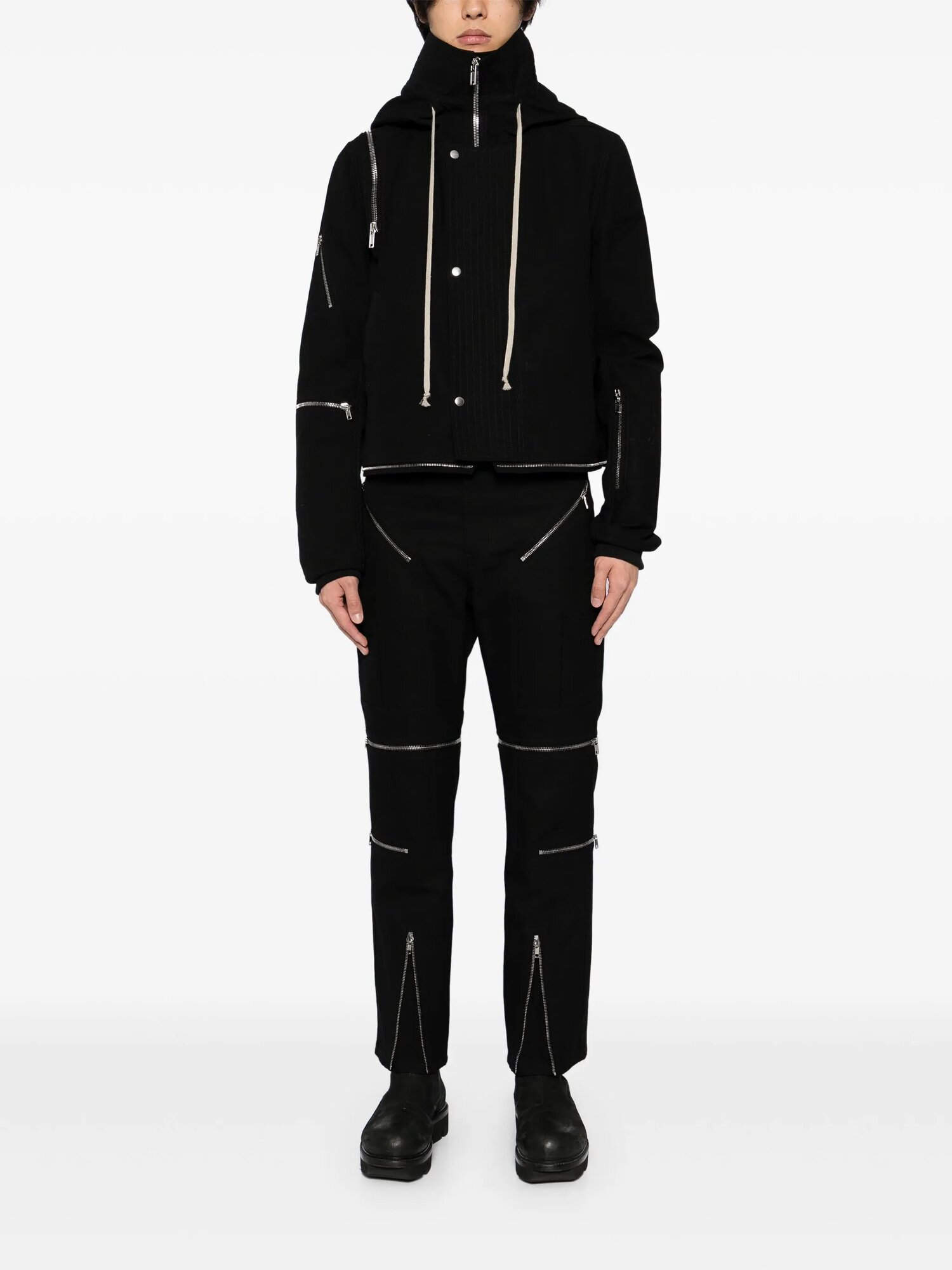 Куртка Rick Owens Headon, размер 52, black/black — фото 1