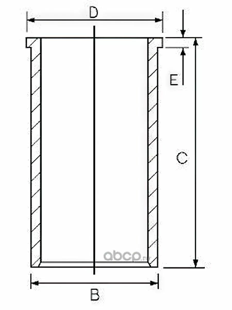 Гильза d6 STD