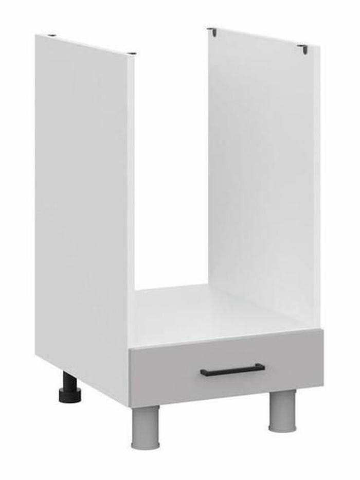 Кухонный модуль напольный, стол под духовку Сектор с ящиками, 45х53.8х82.4 см, Белый / Нео